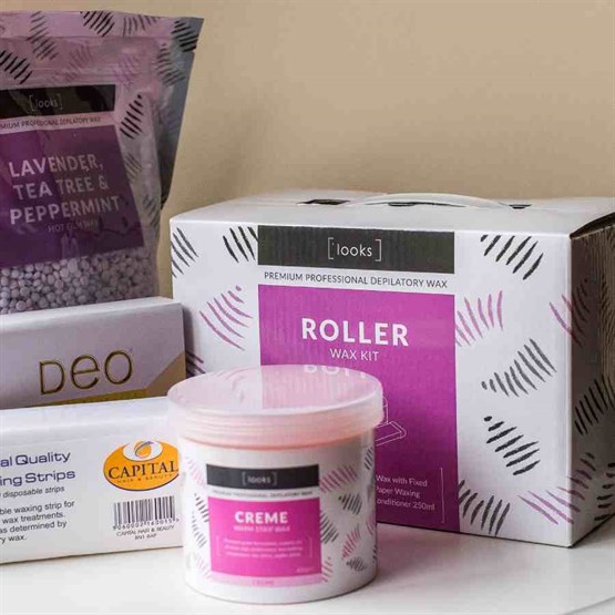 Tea Tree Creme Warm Strip Wax | Looks Creme Depilatory Wax | Capital ...