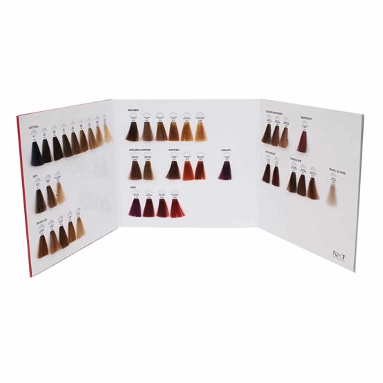 NXT Semi Shade Chart | Shade Charts | Capital Hair & Beauty