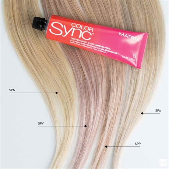 Matrix SoColor Pre Bonded Sync Alkaline Toners 90ml | Hair Toner ...