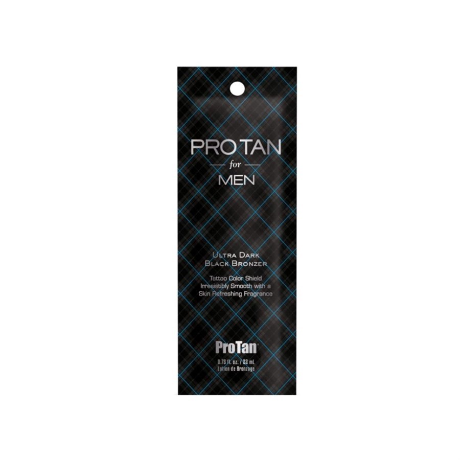 Pro Tan Ultra Dark Black Bronzer For Men Sachet 22ml | Accelerators ...